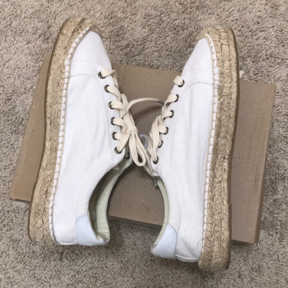 Soludos Cream Espadrille Sneakers - Gem